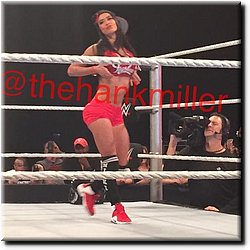AJ Lee Dresses Up Like Nikki Bella At Tuesday's SmackDown Taping : Pro ...
