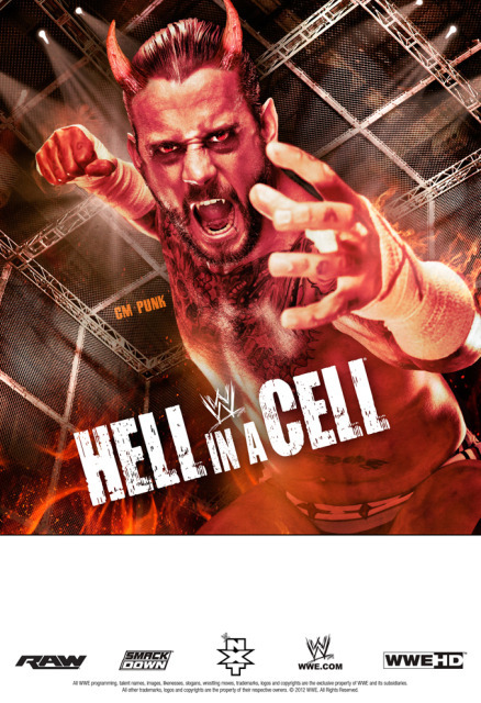 WWE Hell in a Cell Poster Released - Features CM Punk : Pro Wrestling Pix